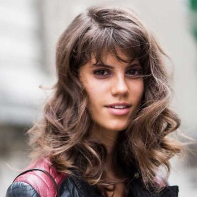 Frisurer til skulderlangt hår