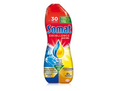 Somat | Excellence Duo Gel Grease-cutting Лимон
