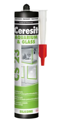 CERESIT CS 23 Glass, silikon na sklo a akvária - CERESIT