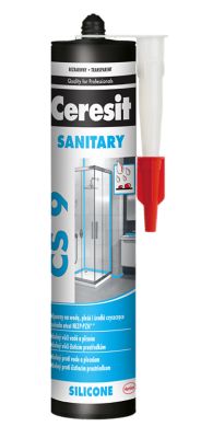 CERESIT CS 9 Sanitary, sanitárny silikón - CERESIT