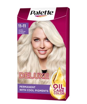 11-11 Ultra Titanium Blonde Permanent Hair Color | Deluxe Oil Care Color