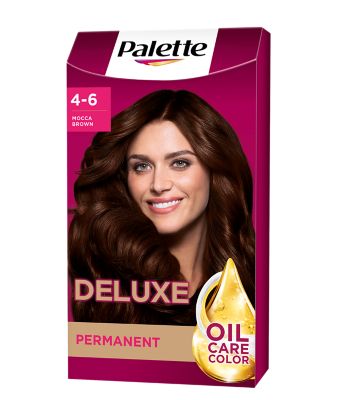 4-6 Mocca Brown Permanent Hair Color | Deluxe Oil Care Color