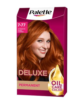 7-77 Deluxe Shiny Copper Permanent Hair Color