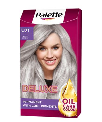U71 Frosty Silver Hair Color | Deluxe Oil Care Secrets