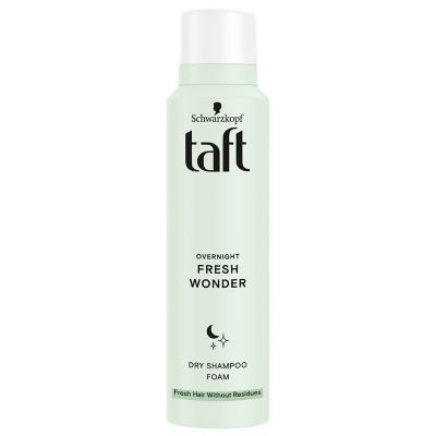 Taft Overnight Fresh Wonder Dry Shampoo Mousse