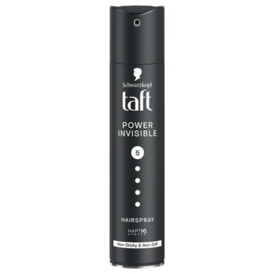 Lak na vlasy Taft Power Invisible 250 ml