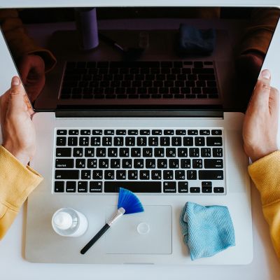 Clean the inside of a computer