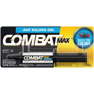Combat Max® Ant Killing Gel for Indoor and Outdoor Use, 1 Syringe, 0.95 ...