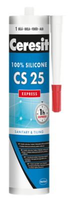 CERESIT CS 25 EXPRESS Sanitarni silikon otporan na plijesan, brzovezujući - CERESIT