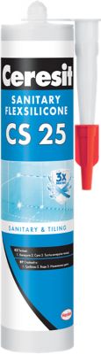 CERESIT CS 25 Санитарный силиконовый герметик - CERESIT