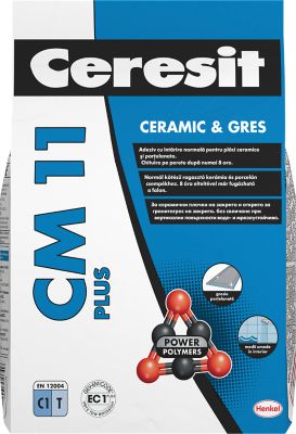 CERESIT CM 11 PLUS Лепило за плочки от гранитогрес, керамика, естествен ...