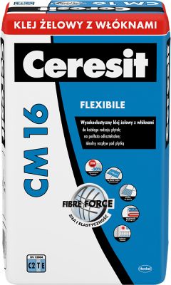 CM 16 Flexible Tile Adhesive for Ceramic and Porcelain Tiles - CERESIT