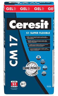 CM 17 SUPER FLEXIBLE - Fleksibilno lepilo za ploščice - CERESIT - CERESIT