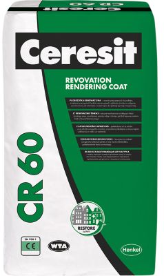 CR 60 Lime-Cement Render for Restoration Projects - CERESIT