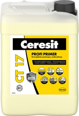 CT 17 Primer for Enhanced Façade Finish Adhesion - CERESIT