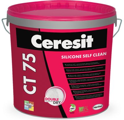 CERESIT CT 75 SILICONE SELF-CLEAN - Silicone Plaster - CERESIT