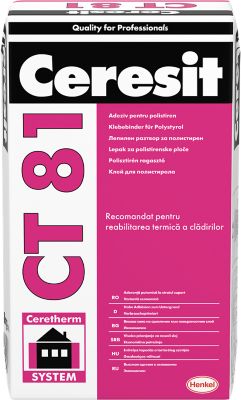 CERESIT CT 81 MORTAR ADEZIV - CERESIT