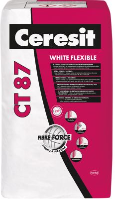 CERESIT CT 87 WHITE FLEXIBLE - CERESIT