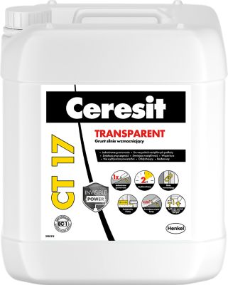 CT 17 Transparent Grunt - przed malowaniem i pod gładzie - CERESIT