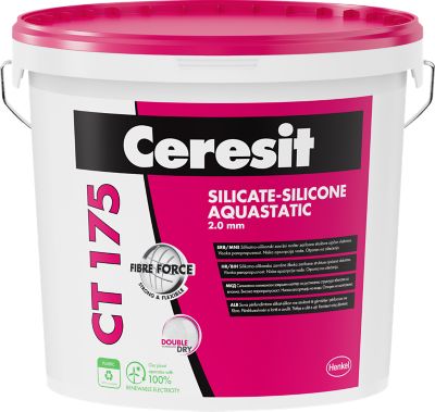 CERESIT CT 174 SILICATE SILICONE AQUASTATIC - Silicate-Silicone Plaster ...