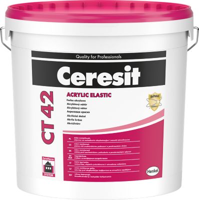 CT 42 Silicone Facade Paint for Breathable and Durable Walls - CERESIT
