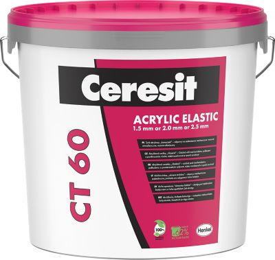 CT 60 Akril vakolat, 'kapart' hatású - CERESIT