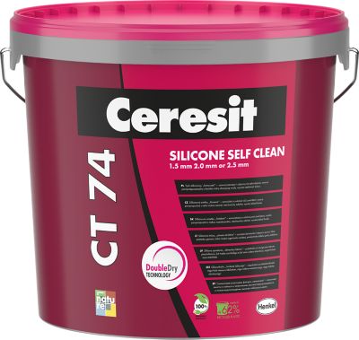 CT 74 Silicone Self-Clean Stone Plaster - CERESIT