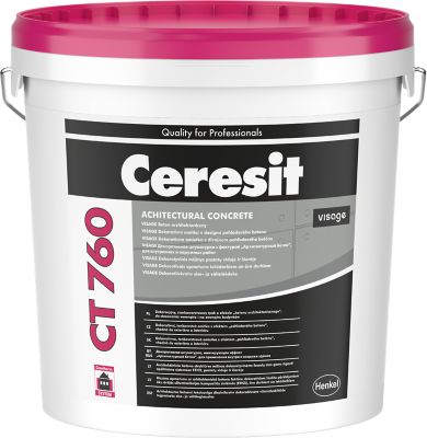CT 760 Visage Architectural Concrete Plaster - CERESIT