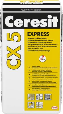 CX 5 – Brzovezujući malter za ankerisanje i fiksiranje - CERESIT