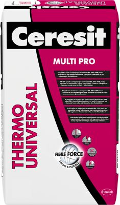 CERESIT THERMO UNIVERSAL 2-in-1 - Adhesive and Rendering Mortar - CERESIT