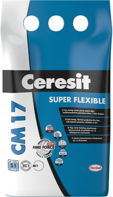 CERESIT CM 17 S1 SUPER FLEXIBLE YPAČ ELASTINGI PLYTELIŲ KLIJAI - CERESIT