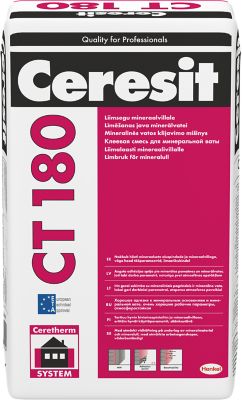 CERESIT CT 180 STRONG FIX KLIJUOJANTIS MIŠINYS MINERALINEI VATAI - CERESIT