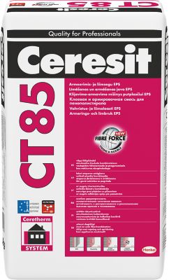 CERESIT CT 85 FLEX ARMEERIMIS- JA LIIMSEGU EPS-PLAATIDELE - CERESIT