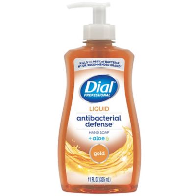 Dial® Professional Antibacterial Defense™ Gold Liquid Hand Soap - 11oz ...