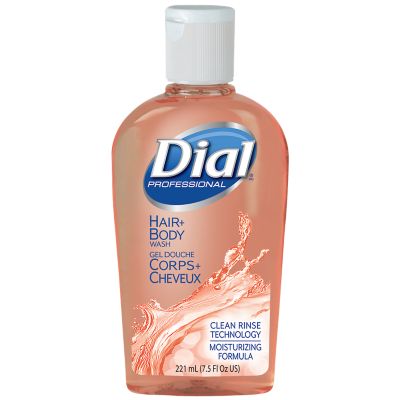 Dial® Professional Hair + Body Wash - 7.5oz Flip-top cap