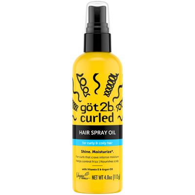Curled Hair & Scalp Spray Oil