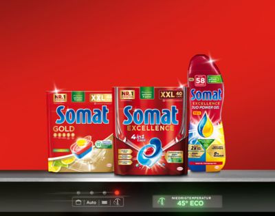 Somat I Entwickelt für Tiefenreinigung im ECO-Programm