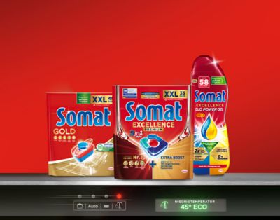 Somat I Entwickelt für Tiefenreinigung im ECO-Programm
