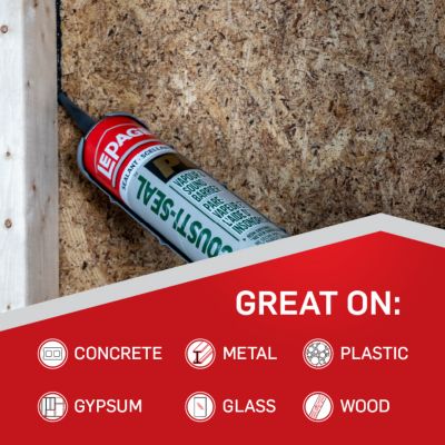 Acoustical Sealant Lepage Acousti-Seal Sealant - 24 Pack Vapor & Sound ...