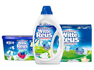 Witte Reus Voor de was