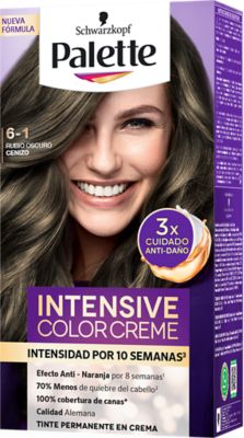 Tinte Palette Intensive Color Creme 6-1 Rubio Oscuro Cenizo