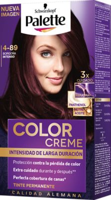 Tinte Palette Intensive Color Cremes 4-89 Borgoña Intenso