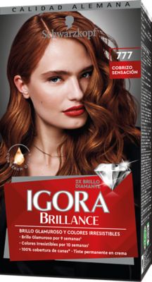 Tinte Igora Brillance 777 Cobrizo Sensación