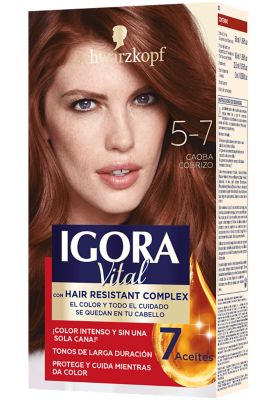 Tinte Igora Vital 5-7 Caoba Cobrizo Schwarzkopf