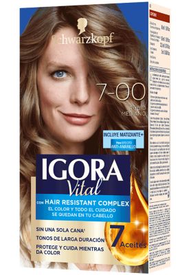 Tinte Igora Vital 7-00 RUBIO MEDIANO Schwarzkopf
