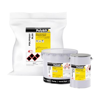POLYBIT Polypoxy SL20 Epoxy resin based self levelling floor topping ...
