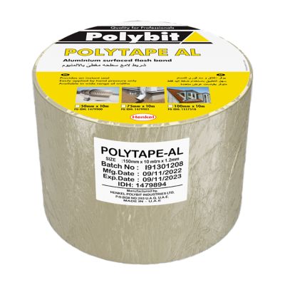 POLYTAPE AL - Aluminium Surfaced Flash Band - Henkel Polybit - POLYBIT