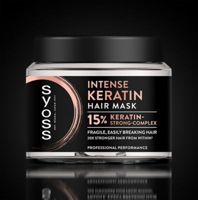 Intense Keratin Mask | Nourishes and Repairs Fragile Hair