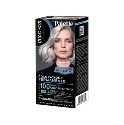 Colorazione Permanente Platino Biondo Cool 12_59 | Syoss by Palette