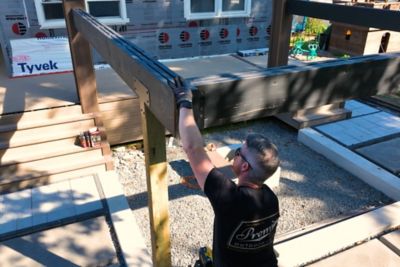 3 exterior uses of PL Premium Max construction adhesive